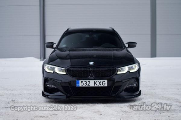 Black BMW 3 Series 2020 in Tallinn, with an engine capacity of 2.00 L and mileage of 239 thousand km for 25900 €, photo 1 on AUTOMOTO.COM.LV