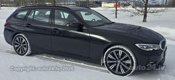 Black BMW 3 Series 2020 in Tallinn, with an engine capacity of 2.00 L and mileage of 85 thousand km for 22500 €, photo 6 on AUTOMOTO.COM.LV