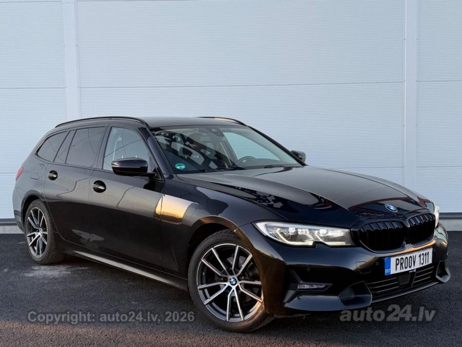 Melns BMW 3 Series 2020 Tallina, ar dzinēja tilpumu 2.00 L un nobraukumu 190 tūkst. km par 19899 €, foto 1 vietnē AUTOMOTO.COM.LV