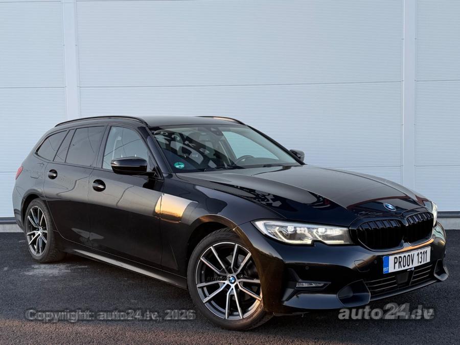 Black BMW 3 Series 2020 in Tallinn, with an engine capacity of 2.00 L and mileage of 190 thousand km for 18999 €, photo 1 on AUTOMOTO.COM.LV