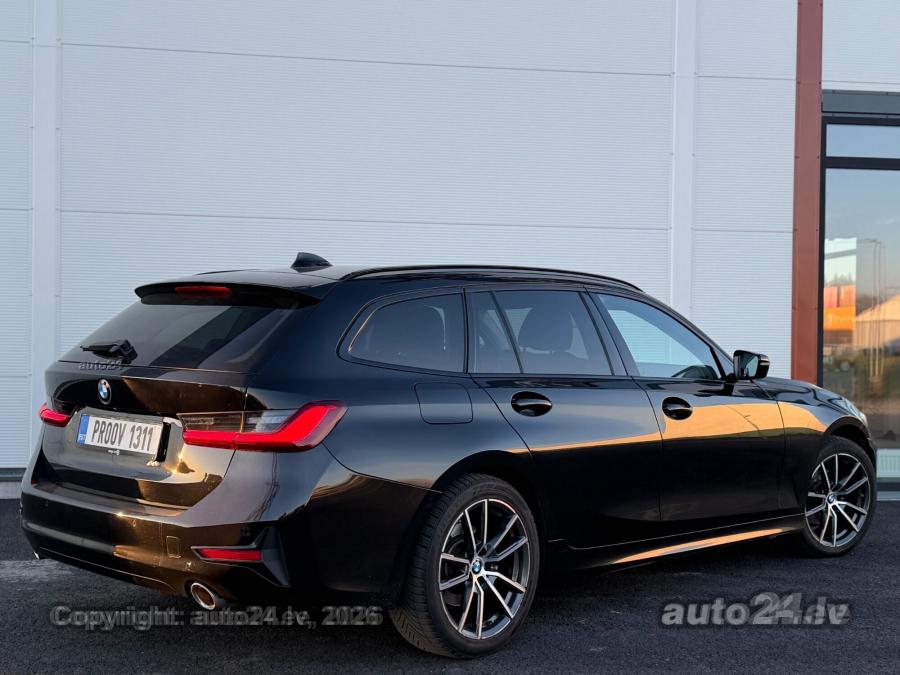 Black BMW 3 Series 2020 in Tallinn, with an engine capacity of 2.00 L and mileage of 190 thousand km for 18999 €, photo 4 on AUTOMOTO.COM.LV