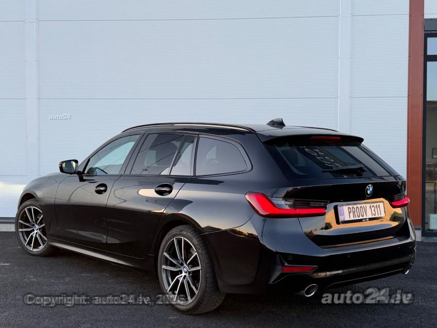 Black BMW 3 Series 2020 in Tallinn, with an engine capacity of 2.00 L and mileage of 190 thousand km for 18999 €, photo 5 on AUTOMOTO.COM.LV