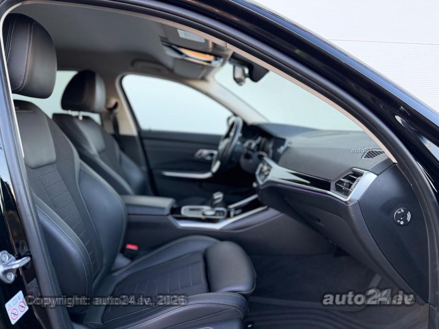 Black BMW 3 Series 2020 in Tallinn, with an engine capacity of 2.00 L and mileage of 190 thousand km for 18999 €, photo 6 on AUTOMOTO.COM.LV