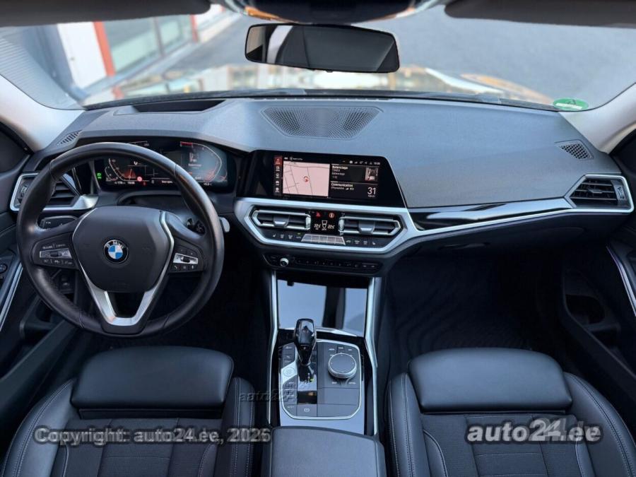Black BMW 3 Series 2020 in Tallinn, with an engine capacity of 2.00 L and mileage of 190 thousand km for 18999 €, photo 8 on AUTOMOTO.COM.LV