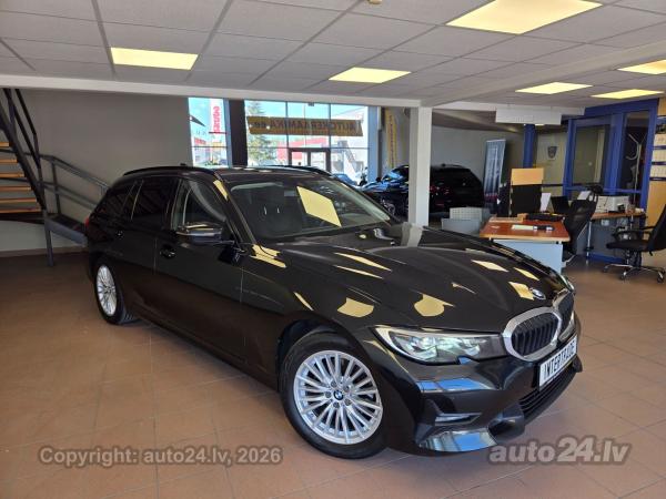 Melns BMW 3 Series 2020 Tartu, ar dzinēja tilpumu 2.00 L un nobraukumu 194 tūkst. km par 18690 €, foto  vietnē AUTOMOTO.COM.LV