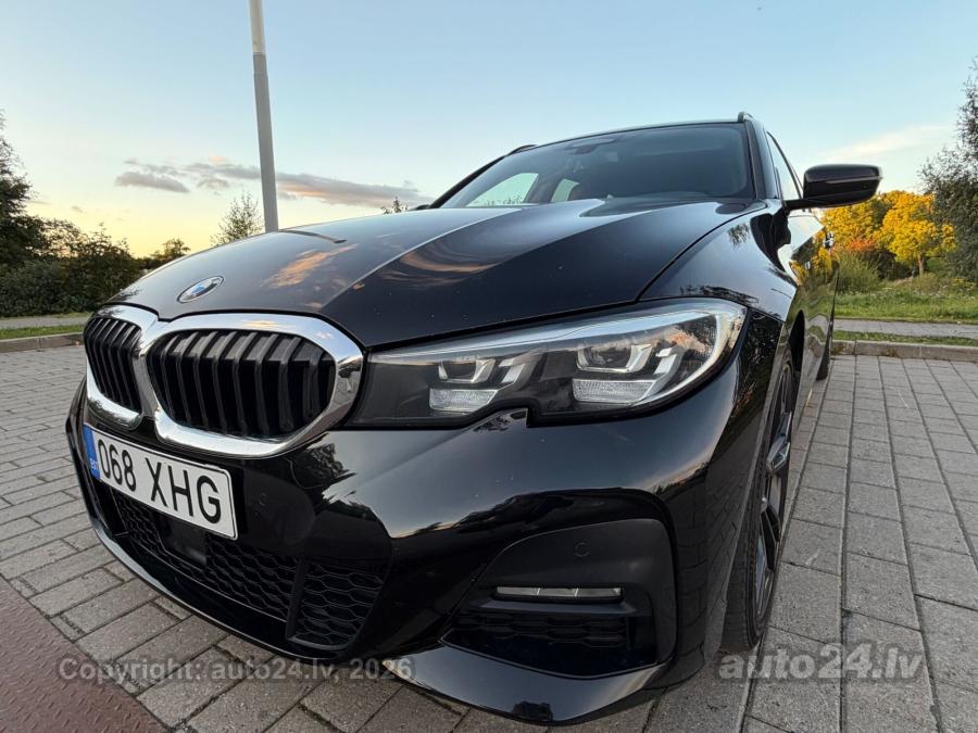 Black BMW 3 Series 2020 in Tallinn, with an engine capacity of 2.00 L and mileage of 173 thousand km for 23500 €, photo 3 on AUTOMOTO.COM.LV
