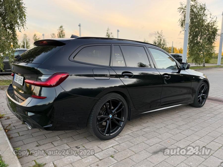 Black BMW 3 Series 2020 in Tallinn, with an engine capacity of 2.00 L and mileage of 173 thousand km for 23500 €, photo 8 on AUTOMOTO.COM.LV