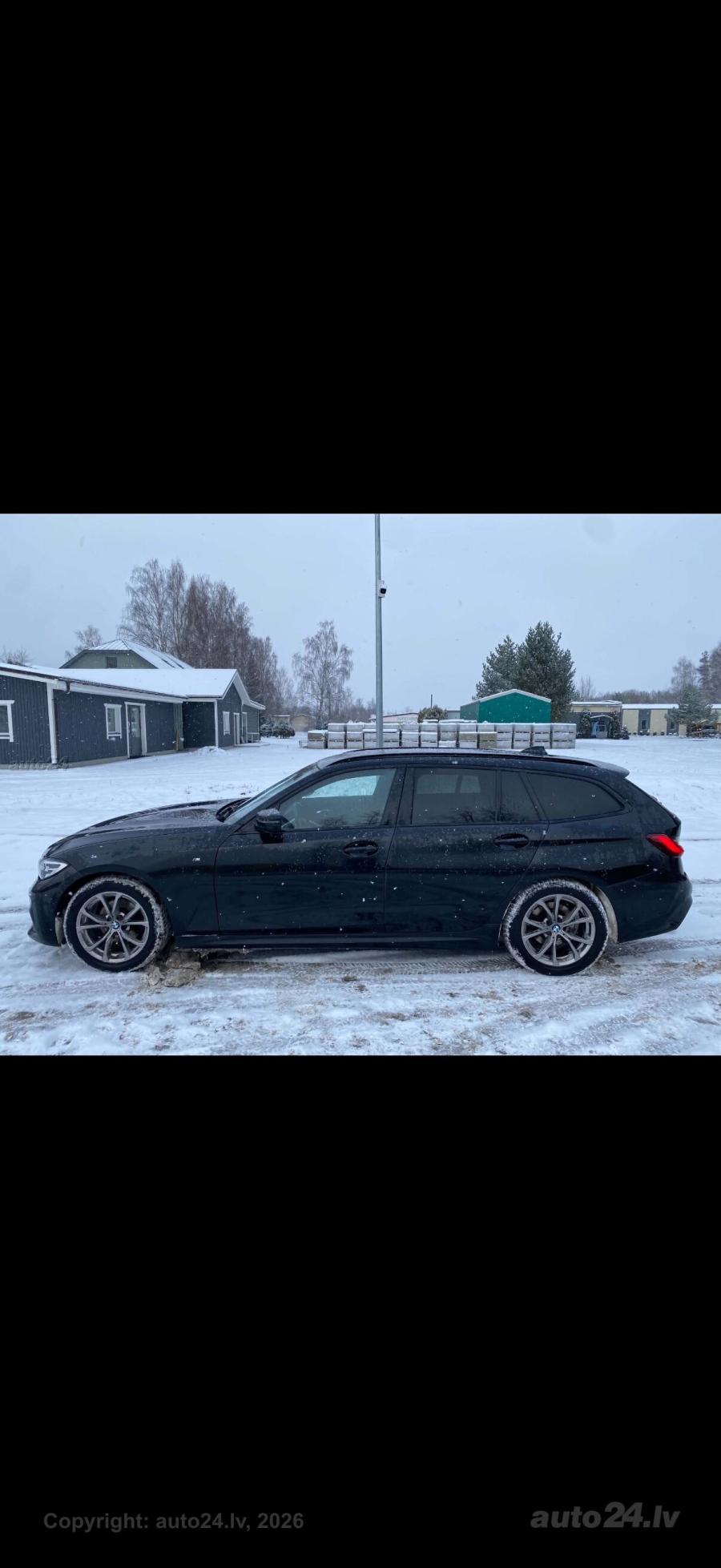 Black BMW 3 Series 2020 in Tallinn, with an engine capacity of 2.00 L and mileage of 173 thousand km for 23500 €, photo 17 on AUTOMOTO.COM.LV