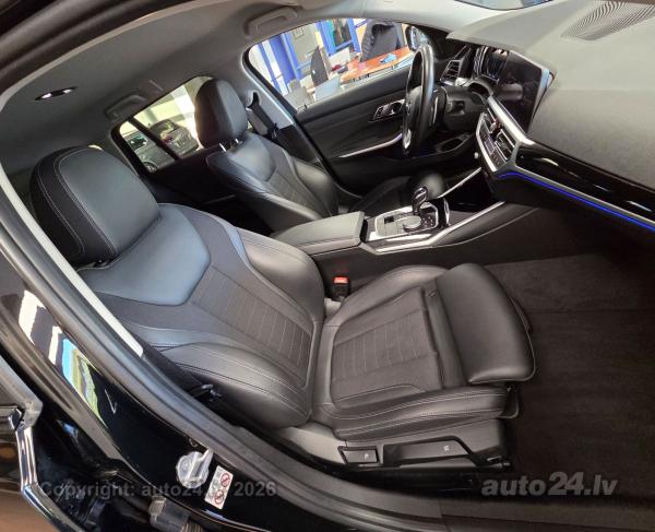 Black BMW 3 Series 2020 in Tartu, with an engine capacity of 2.00 L and mileage of 205 thousand km for 17490 €, photo 10 on AUTOMOTO.COM.LV