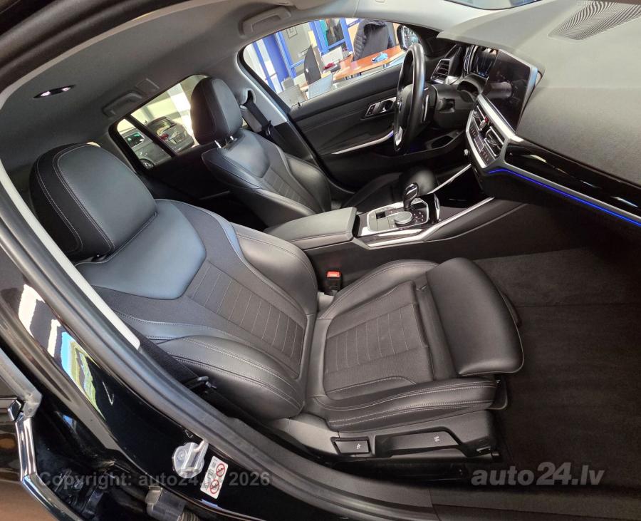 Black BMW 3 Series 2020 in Tartu, with an engine capacity of 2.00 L and mileage of 205 thousand km for 17490 €, photo 10 on AUTOMOTO.COM.LV