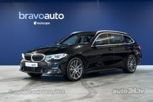 Melns BMW 3 Series 2021 Tallina, ar dzinēja tilpumu 2.00 L un nobraukumu 76 tūkst. km par 29900 €, foto  vietnē AUTOMOTO.COM.LV