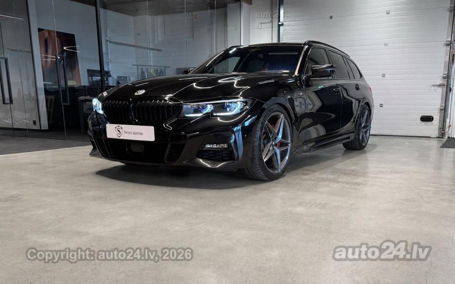 Melns BMW 3 Series 2021 Tallina, ar dzinēja tilpumu 2.00 L un nobraukumu 110 tūkst. km par 33400 €, foto 1 vietnē AUTOMOTO.COM.LV
