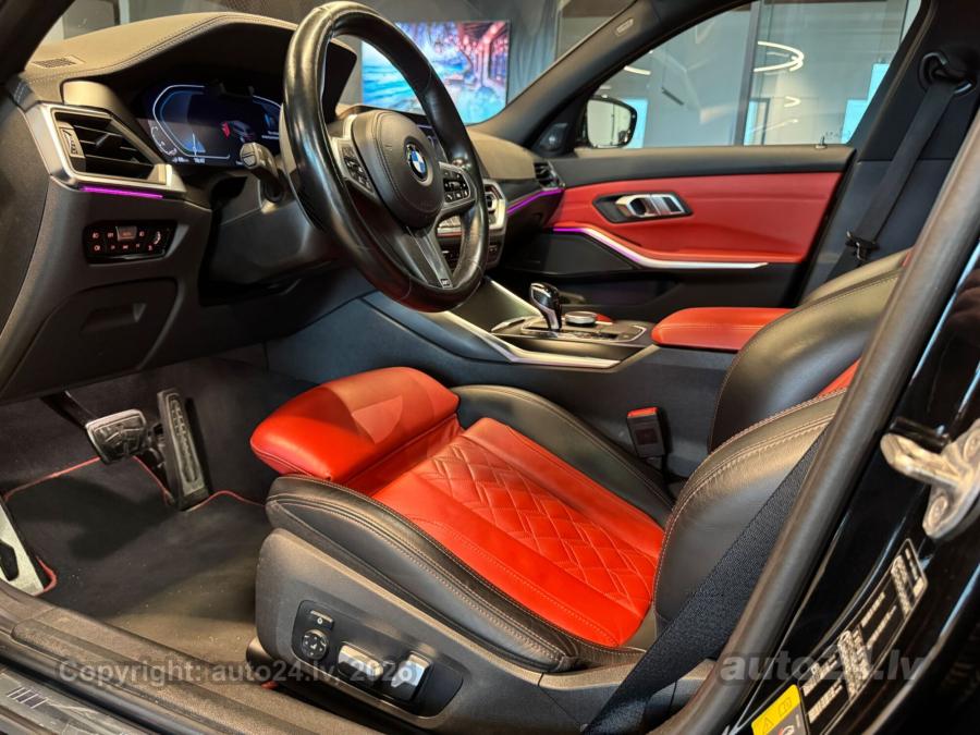 Melns BMW 3 Series 2021 Tallina, ar dzinēja tilpumu 2.00 L un nobraukumu 110 tūkst. km par 33400 €, foto 19 vietnē AUTOMOTO.COM.LV