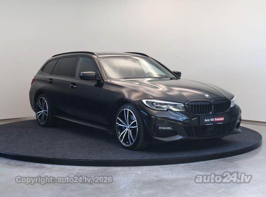 Black BMW 3 Series 2021 in Tallinn, with an engine capacity of 2.00 L and mileage of 155 thousand km for 28900 €, photo 3 on AUTOMOTO.COM.LV