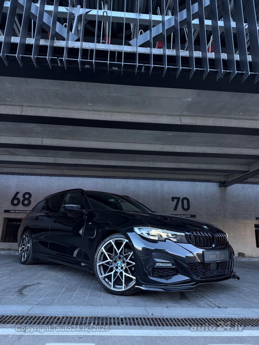 Black BMW 3 Series 2021 in Riga, with an engine capacity of 2.00 L and mileage of 126 thousand km for 25000 €, photo 3 on AUTOMOTO.COM.LV