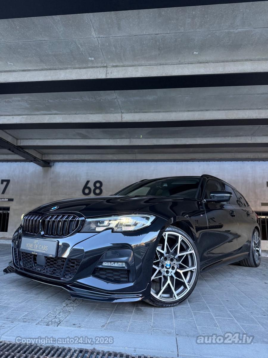 Black BMW 3 Series 2021 in Riga, with an engine capacity of 2.00 L and mileage of 126 thousand km for 25000 €, photo 7 on AUTOMOTO.COM.LV