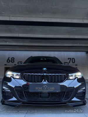 Black BMW 3 Series 2021 in Riga, with an engine capacity of 2.00 L and mileage of 126 thousand km for 25000 €, photo 10 on AUTOMOTO.COM.LV