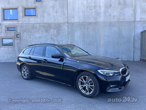 Black BMW 3 Series 2021 in Tallinn, with an engine capacity of 2.00 L and mileage of 95 thousand km for 23500 €, photo 1 on AUTOMOTO.COM.LV