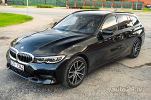 Black BMW 3 Series 2021 in Valmiera, with an engine capacity of 2.00 L and mileage of 23 thousand km for 15750 €, photo  on AUTOMOTO.COM.LV