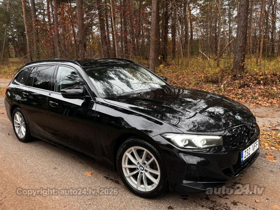 Black BMW 3 Series 2022 in Tallinn, with an engine capacity of 2.00 L and mileage of 148 thousand km for 24990 €, photo 2 on AUTOMOTO.COM.LV