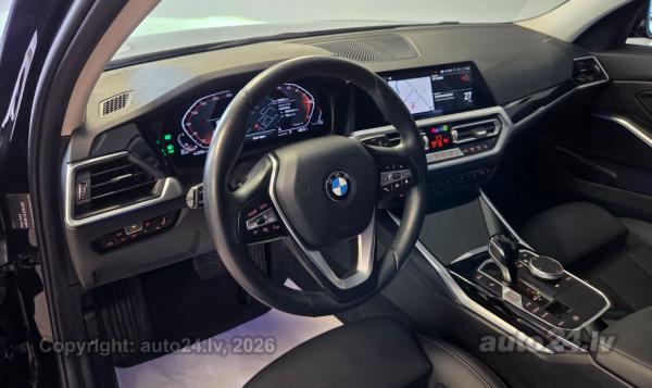Black BMW 3 Series 2022 in Tartu, with an engine capacity of 2.00 L and mileage of 182 thousand km for 21490 €, photo 5 on AUTOMOTO.COM.LV