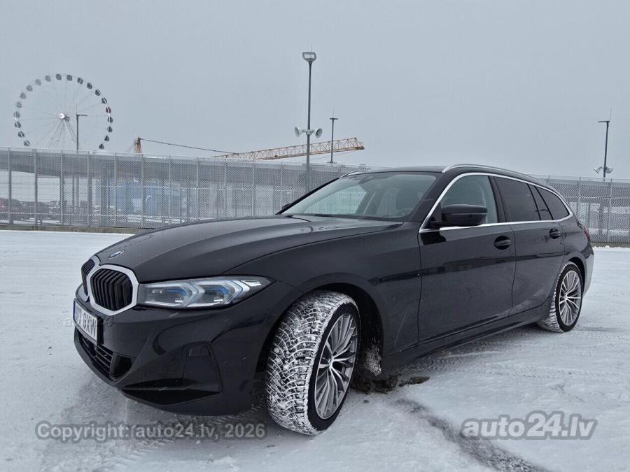 Melns BMW 3 Series 2023 Tallina, ar dzinēja tilpumu 2.00 L un nobraukumu 83 tūkst. km par 35900 €, foto 1 vietnē AUTOMOTO.COM.LV