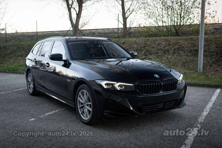 Black BMW 3 Series 2023 in Tallinn, with an engine capacity of 2.00 L and mileage of 157 thousand km for 29999 €, photo 1 on AUTOMOTO.COM.LV