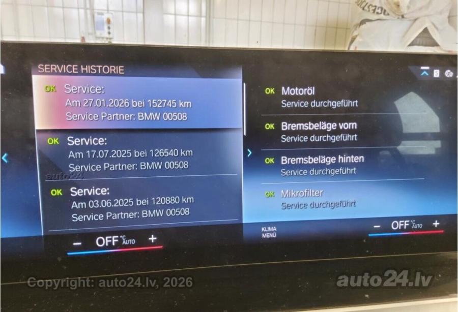 Black BMW 3 Series 2023 in Tallinn, with an engine capacity of 2.00 L and mileage of 162 thousand km for 20900 €, photo 8 on AUTOMOTO.COM.LV
