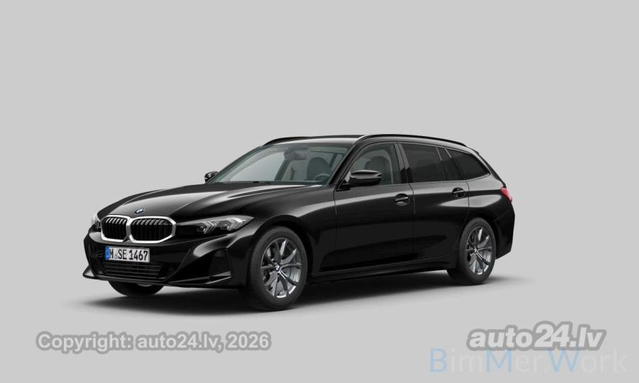 Black BMW 3 Series 2023 in Tallinn, with an engine capacity of 2.00 L and mileage of 162 thousand km for 20900 €, photo 9 on AUTOMOTO.COM.LV
