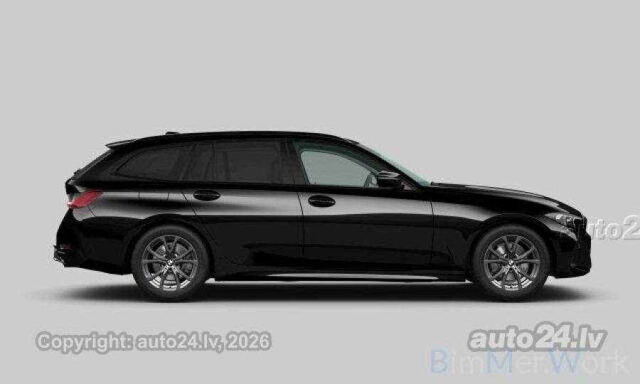 Black BMW 3 Series 2023 in Tallinn, with an engine capacity of 2.00 L and mileage of 162 thousand km for 20900 €, photo 15 on AUTOMOTO.COM.LV