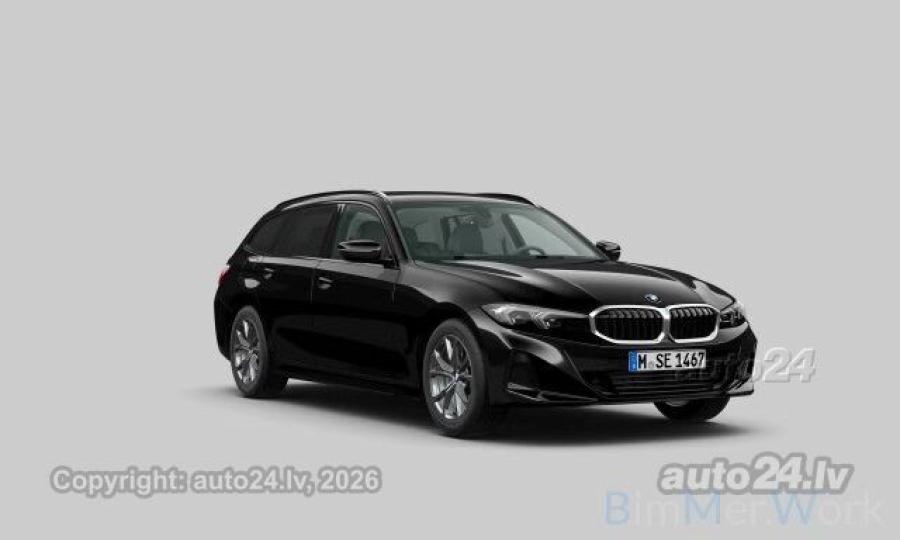 Black BMW 3 Series 2023 in Tallinn, with an engine capacity of 2.00 L and mileage of 162 thousand km for 20900 €, photo 16 on AUTOMOTO.COM.LV