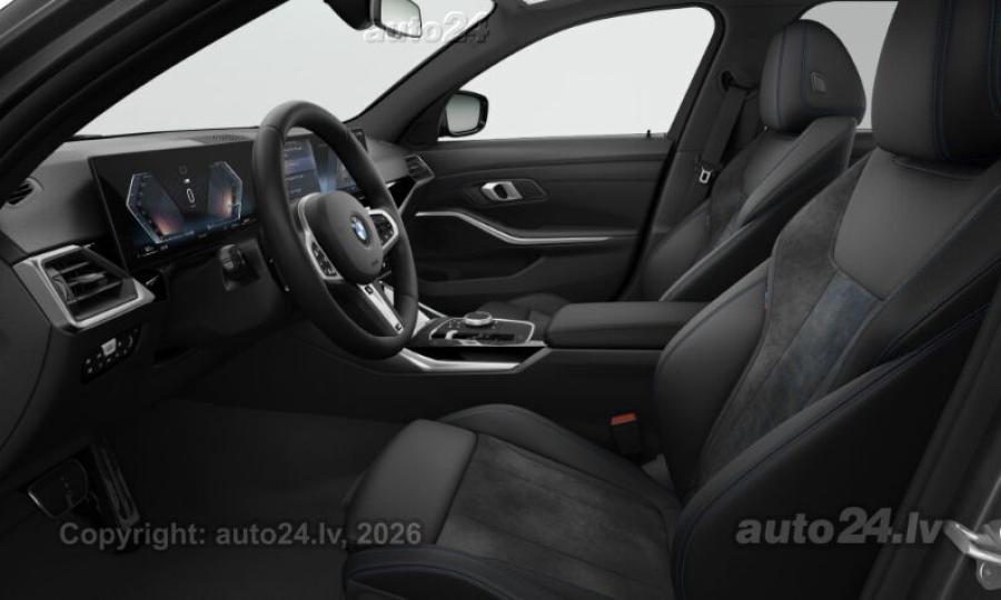 Melns BMW 3 Series 2024 Tartu, ar dzinēja tilpumu 2.00 L un nobraukumu 33 tūkst. km par 43900 €, foto 3 vietnē AUTOMOTO.COM.LV