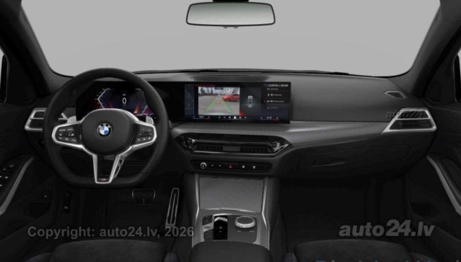 Melns BMW 3 Series 2025 Tallina, ar dzinēja tilpumu 2.00 L un nobraukumu 11 tūkst. km par 42900 €, foto 4 vietnē AUTOMOTO.COM.LV