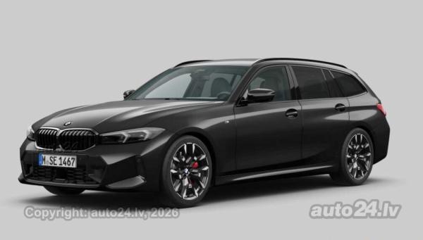 Black BMW 3 Series 2025 in Tallinn, with an engine capacity of 2.00 L and mileage of 36 thousand km for 41900 €, photo 1 on AUTOMOTO.COM.LV