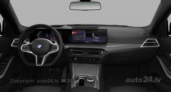 Black BMW 3 Series 2025 in Tallinn, with an engine capacity of 2.00 L and mileage of 36 thousand km for 41900 €, photo 5 on AUTOMOTO.COM.LV
