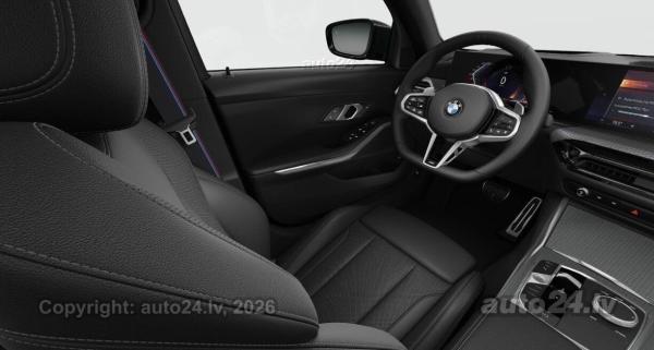 Black BMW 3 Series 2025 in Tallinn, with an engine capacity of 2.00 L and mileage of 36 thousand km for 41900 €, photo 6 on AUTOMOTO.COM.LV