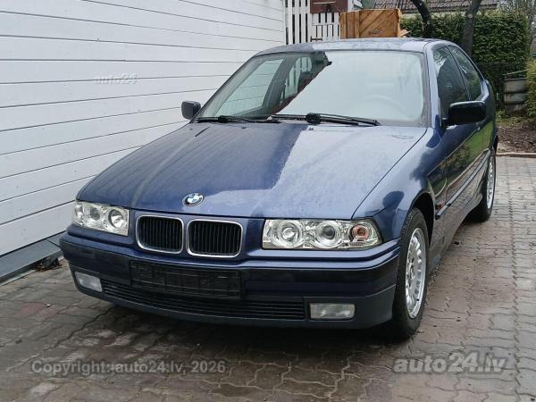 Blue BMW 3 Series 1996 in Tartu, with an engine capacity of 1.80 L and mileage of 111 thousand km for 1999 €, photo 3 on AUTOMOTO.COM.LV