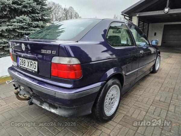 Blue BMW 3 Series 1999 in Tallinn, with an engine capacity of 1.80 L and mileage of 0 thousand km for 3950 €, photo 5 on AUTOMOTO.COM.LV