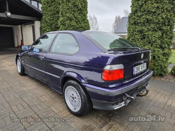 Blue BMW 3 Series 1999 in Tallinn, with an engine capacity of 1.80 L and mileage of 0 thousand km for 3950 €, photo 6 on AUTOMOTO.COM.LV