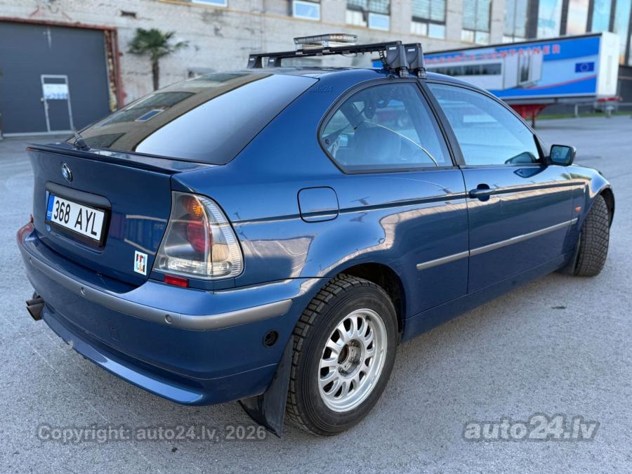 Blue BMW 3 Series 2001 in Tallinn, with an engine capacity of 2.50 L and mileage of 269 thousand km for 6699 €, photo 3 on AUTOMOTO.COM.LV