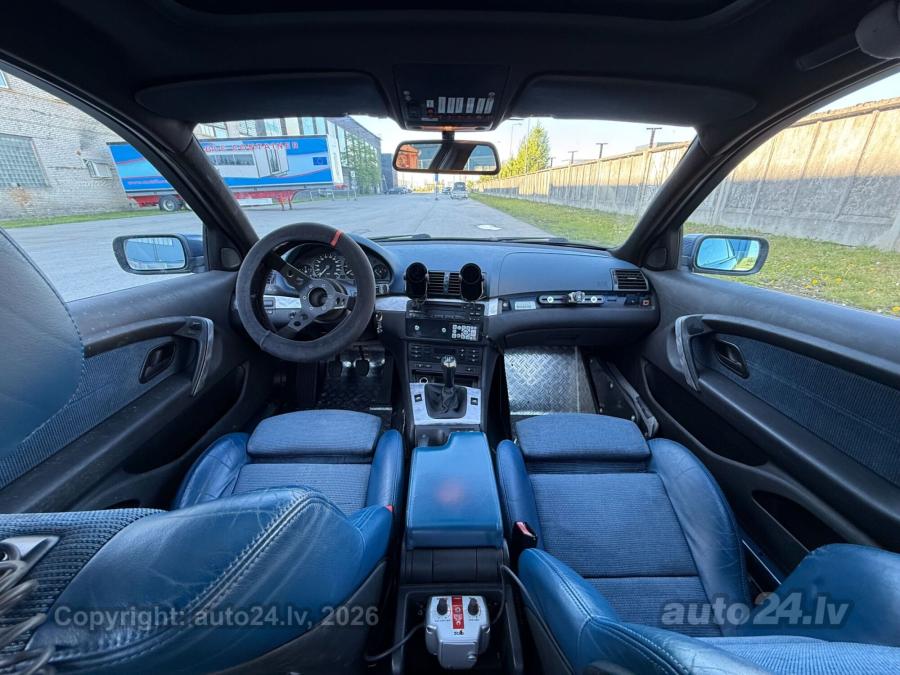 Blue BMW 3 Series 2001 in Tallinn, with an engine capacity of 2.50 L and mileage of 269 thousand km for 6699 €, photo 6 on AUTOMOTO.COM.LV