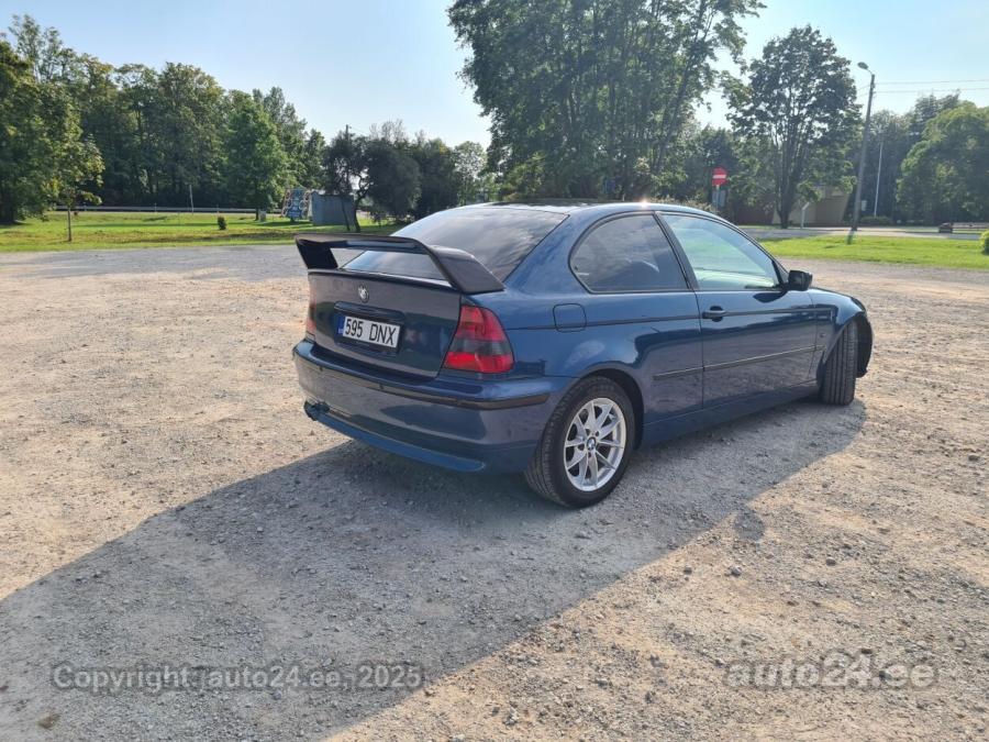 Blue BMW 3 Series 2002 in Tallinn, with an engine capacity of 2.50 L and mileage of 0 thousand km for 7200 €, photo 3 on AUTOMOTO.COM.LV