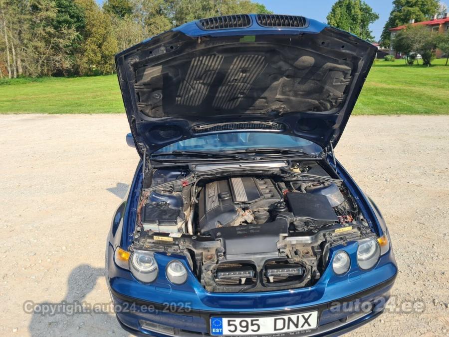 Blue BMW 3 Series 2002 in Tallinn, with an engine capacity of 2.50 L and mileage of 0 thousand km for 7200 €, photo 9 on AUTOMOTO.COM.LV