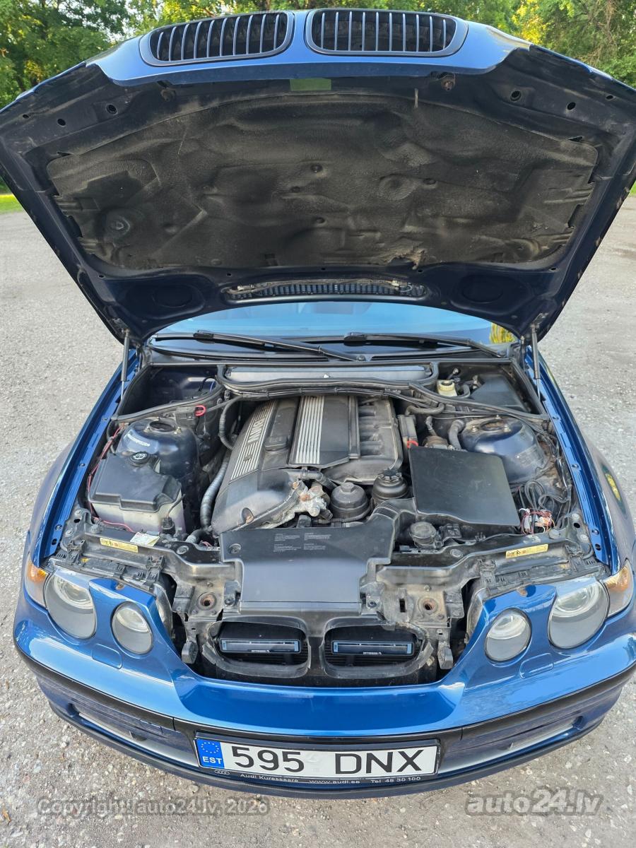 Blue BMW 3 Series 2002 in Tallinn, with an engine capacity of 2.50 L and mileage of 263 thousand km for 5400 €, photo 12 on AUTOMOTO.COM.LV
