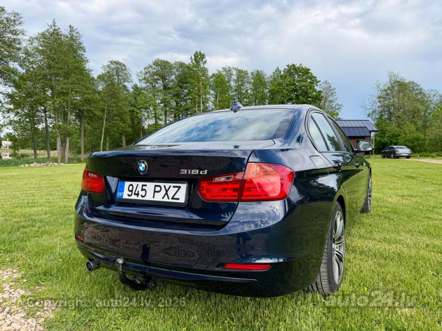 Blue BMW 3 Series 2014 in Tartu, with an engine capacity of 2.00 L and mileage of 208 thousand km for 10990 €, photo 8 on AUTOMOTO.COM.LV