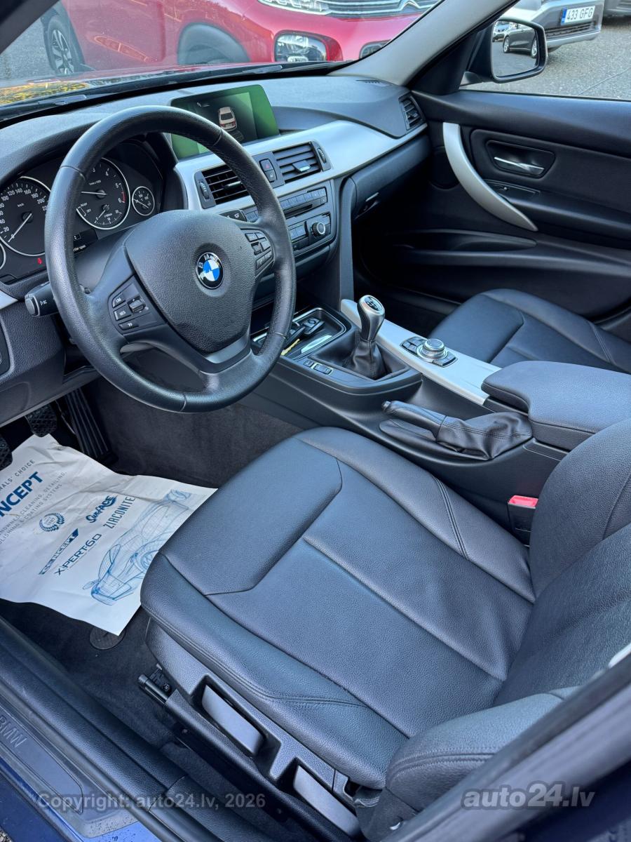 Blue BMW 3 Series 2014 in Tartu, with an engine capacity of 2.00 L and mileage of 208 thousand km for 10990 €, photo 12 on AUTOMOTO.COM.LV