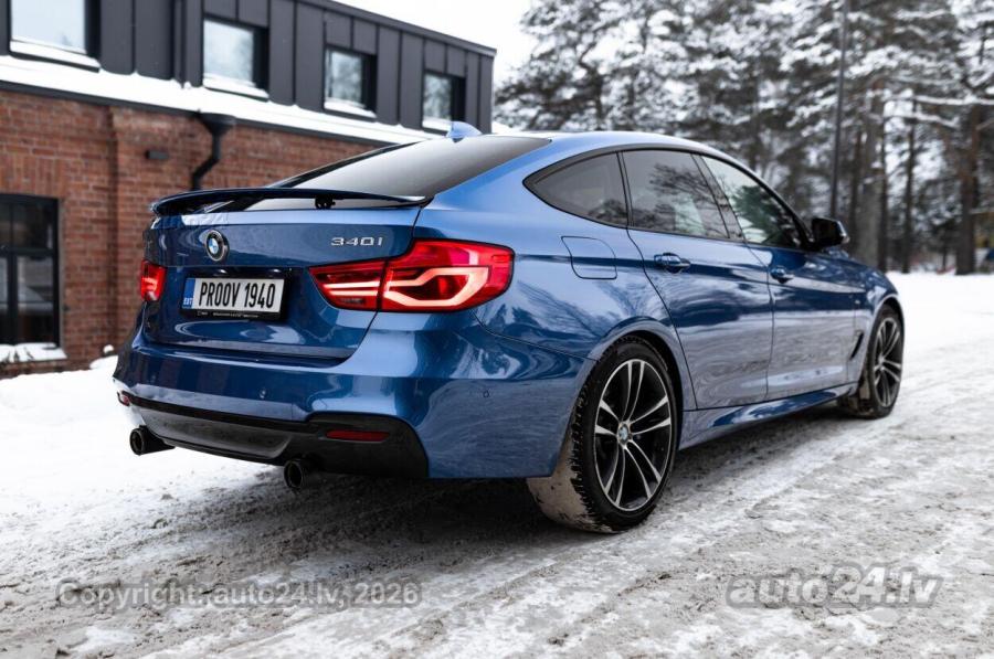 Blue BMW 3 Series 2016 in Tallinn, with an engine capacity of 3.00 L and mileage of 204 thousand km for 24990 €, photo 7 on AUTOMOTO.COM.LV
