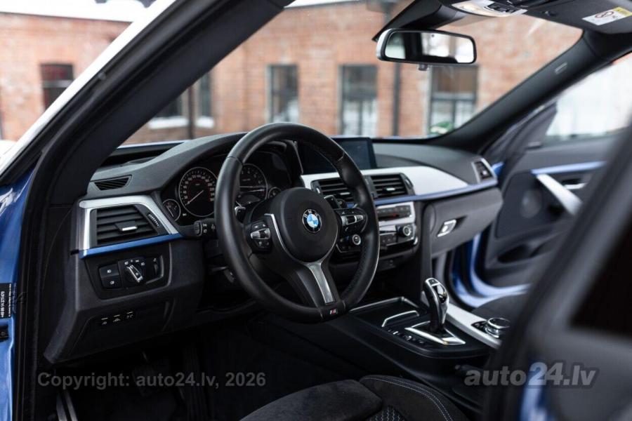 Blue BMW 3 Series 2016 in Tallinn, with an engine capacity of 3.00 L and mileage of 204 thousand km for 24990 €, photo 12 on AUTOMOTO.COM.LV