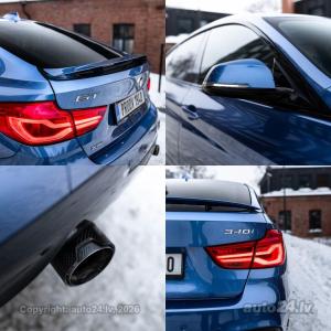 Blue BMW 3 Series 2016 in Tallinn, with an engine capacity of 3.00 L and mileage of 204 thousand km for 24990 €, photo 25 on AUTOMOTO.COM.LV