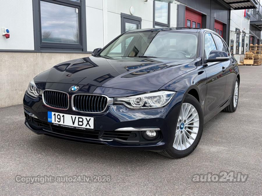 Blue BMW 3 Series 2017 in Tallinn, with an engine capacity of 2.00 L and mileage of 86 thousand km for 15900 €, photo 1 on AUTOMOTO.COM.LV